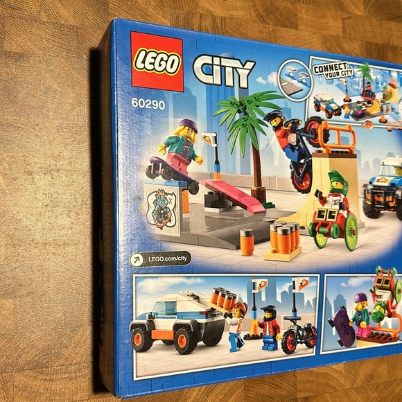 Lego | Toys | Lego 6290 City Skate Park 95pcs Building Set Age 5 New ...